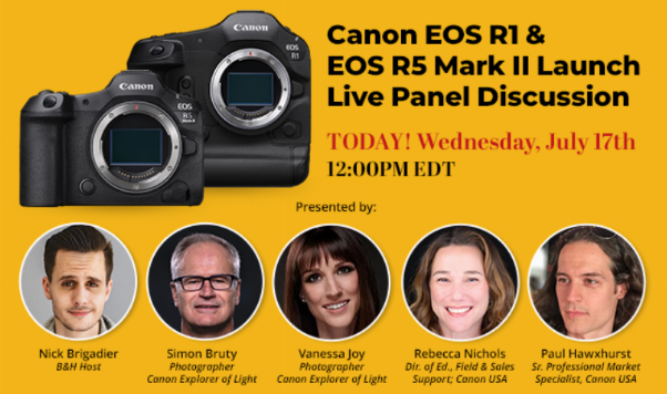 The long-rumored Canon EOS R1 and R5 Mark II cameras are now officially announced - Photo Rumors