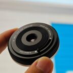 First picture of the upcoming Viltrox AF 28mm f/4.5 VCM ASPH ED full-frame autofocus pancake ...