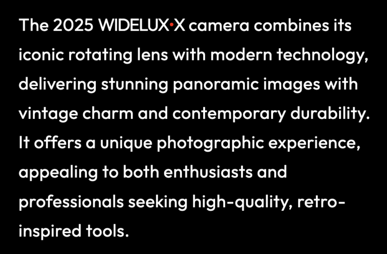 Jeff Bridges is developing a new Widelux(X) panoramic film camera ...