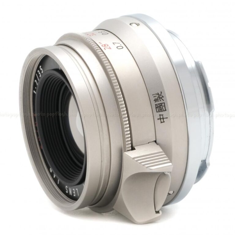 Light Lens Lab 35mm f/2 "Eight Element" lens for Leica M-mount now available in stainless steel ...