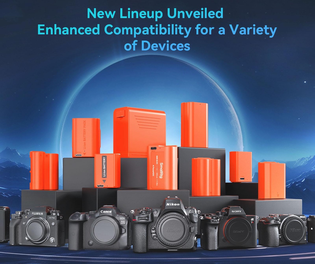 SmallRig is now selling orange batteries for Sony, Canon, Fuji and ...