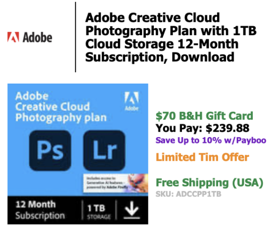 Adobe December release is out - Photo Rumors