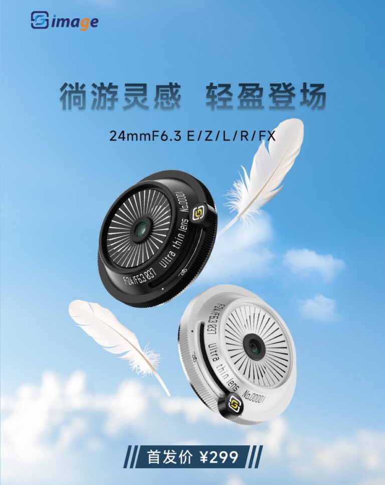 New: SG-Image 24mm f/6.3 full-frame pancake lens cap for X/E/Z/L/RF ...