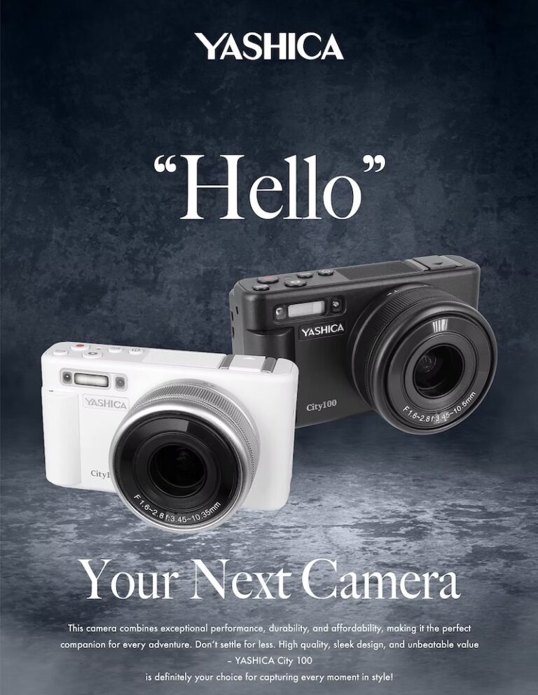 This is the new Yashica City 100 compact camera - Photo Rumors