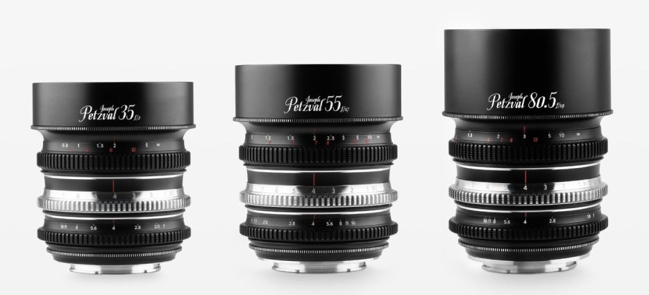 Lomography announced three new Petzval Art lenses: 35mm f/2, 55mm f/1.7, and 80.5mm f/1.9 (RF/Z ...