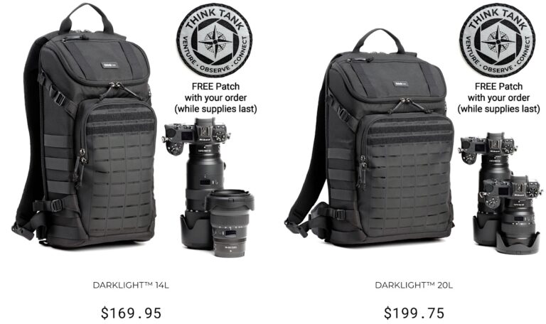 Think Tank Photo announced a new line of DarkLight backpacks - Photo Rumors