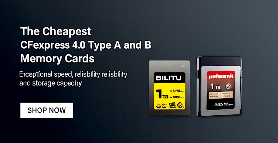 Those are the cheapest CFexpress 4.0 Type A and B memory cards - Photo ...