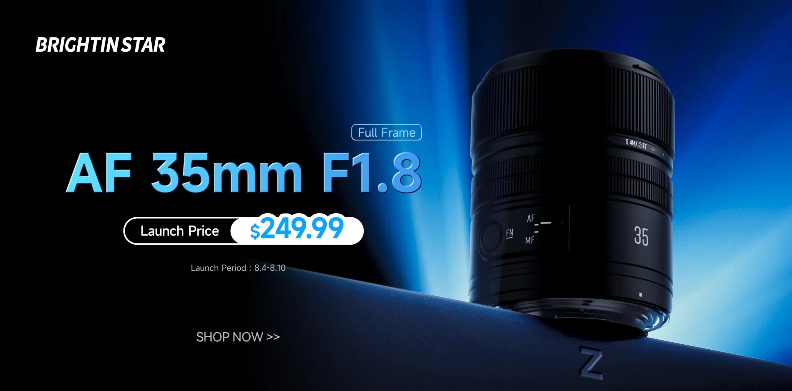 Brightin Star AF 35mm f/1.8 ASPH lens officially announced (E+Z mount ...