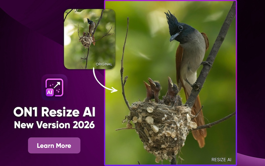 ON1 Resize AI 2026 now available - Photo Rumors
