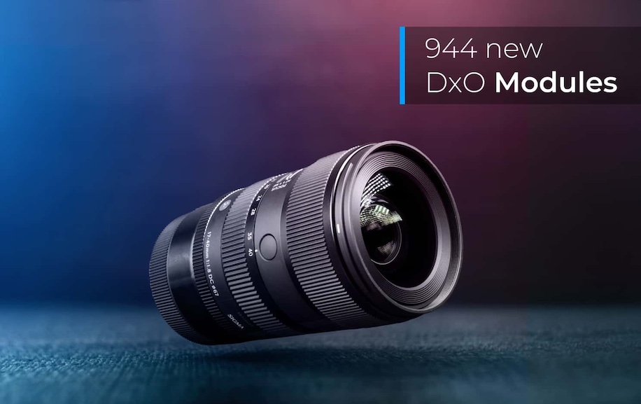 DxO released 944 new modules for cameras and lenses from Fujifilm ...