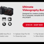 Insta360 introduced four new videography bundles with new accessories ...