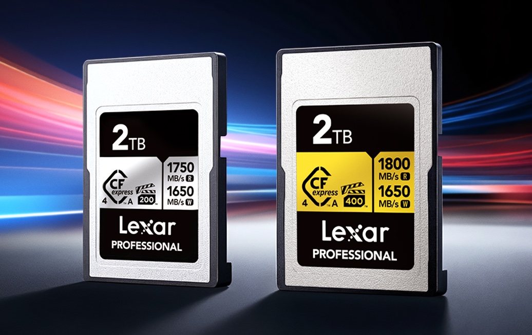 Lexar launched 2TB capacity for its Gold and Silver CFexpress 4.0 Type ...