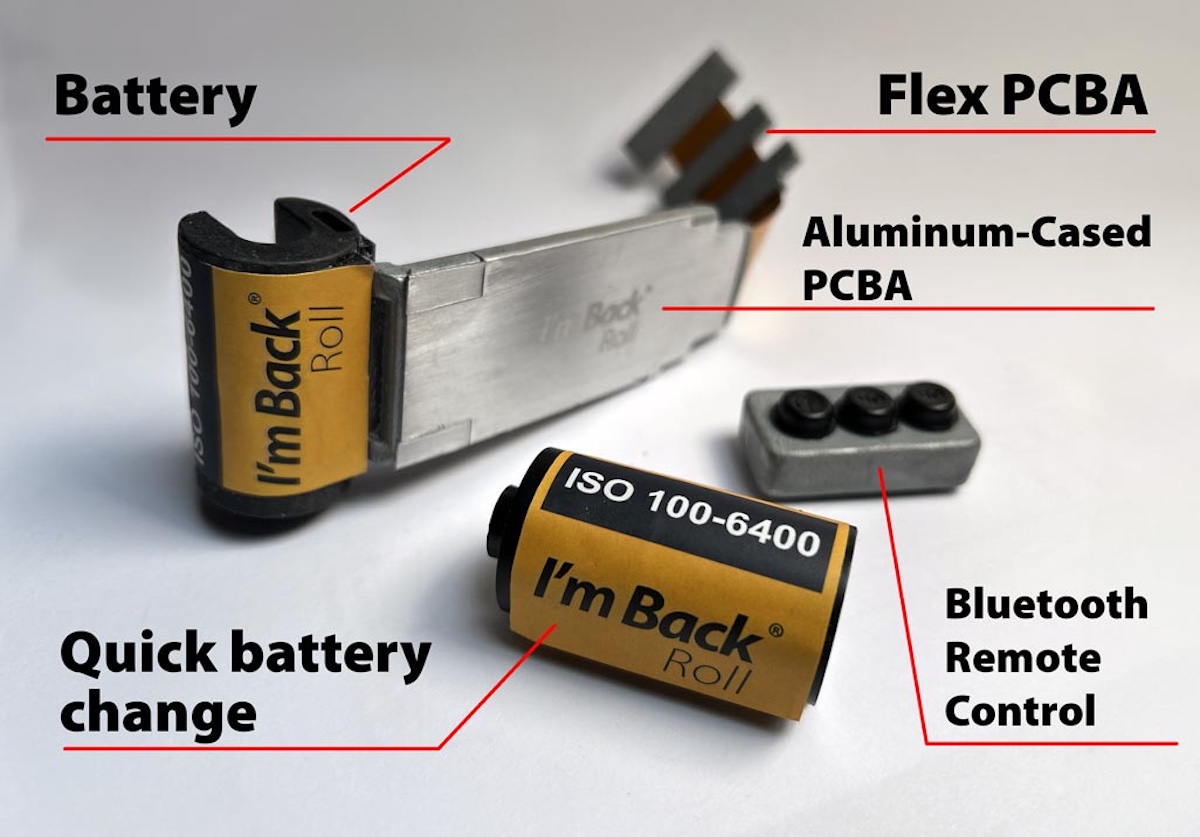 "I'm back" is back with a new "I’m Back Roll" APS-C digital back sensor ...