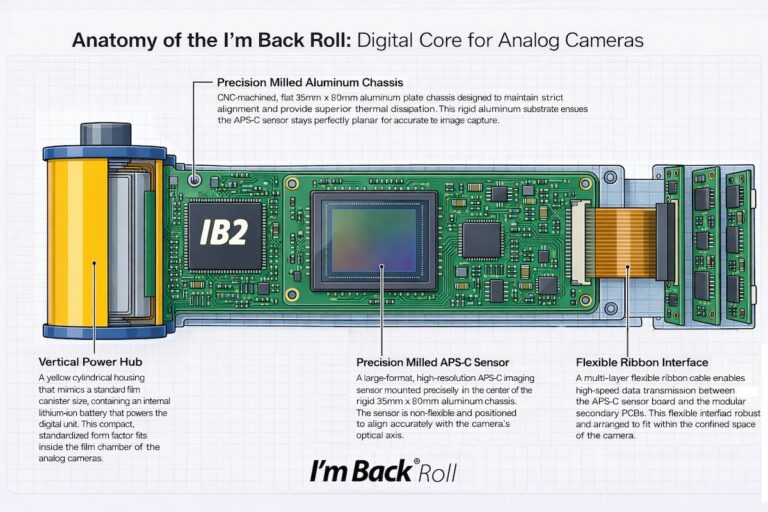 "I'm back" is back with a new "I’m Back Roll" APS-C digital back sensor ...