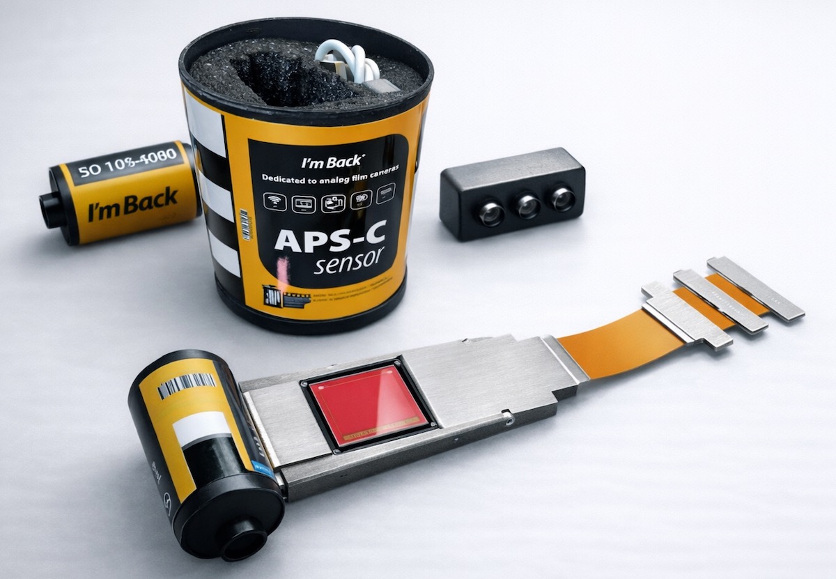 "I'm back" is back with a new "I’m Back Roll" APS-C digital back sensor ...