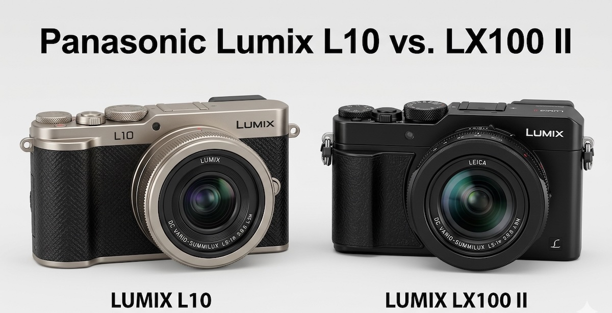 Comparing the new Panasonic Lumix L10 camera with the LX100 II - Photo ...