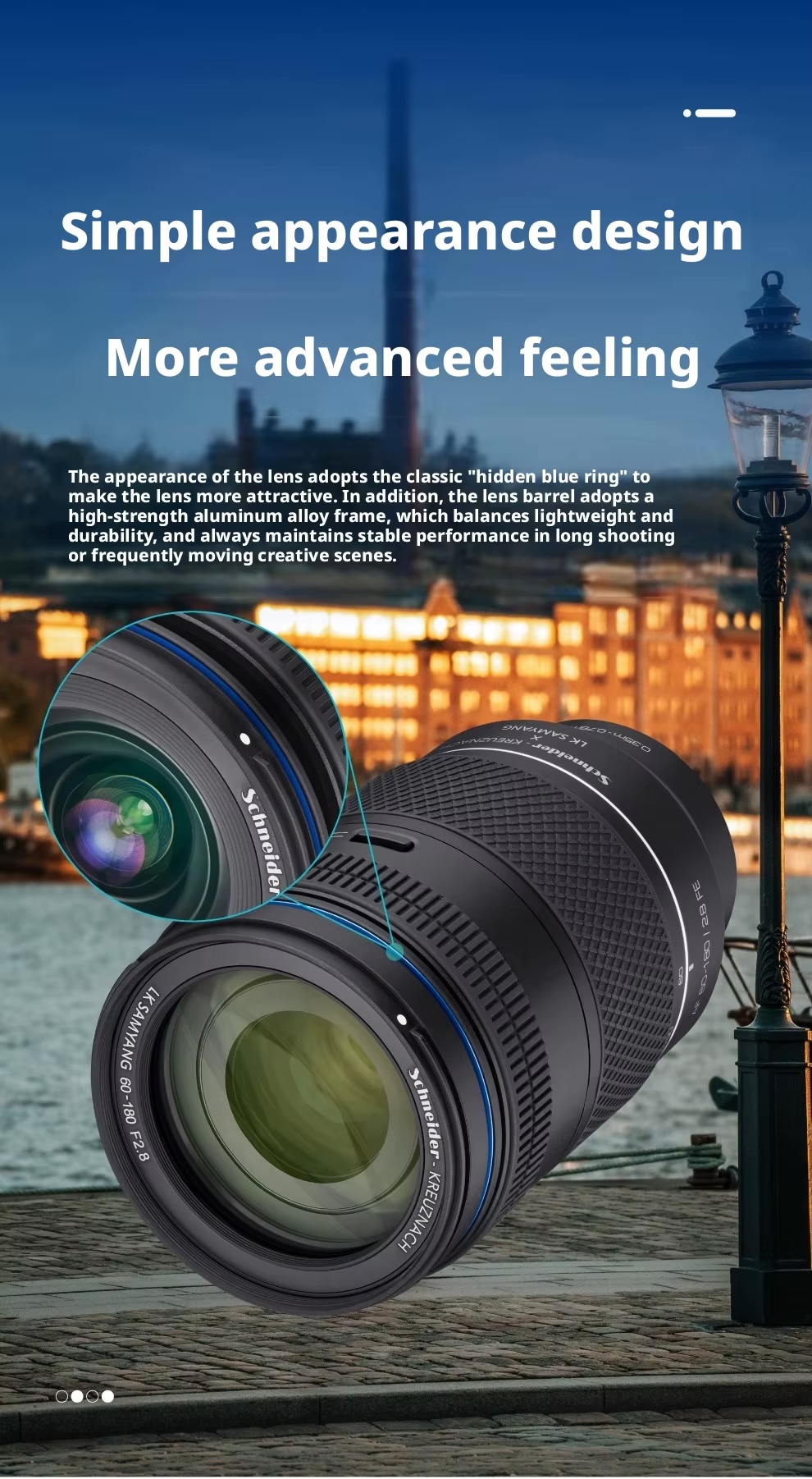 Additional information on the upcoming Schneider Kreuznach × LK Samyang ...